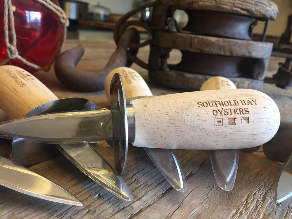 Custom Oyster Knives - Bay Imprint Since 1981